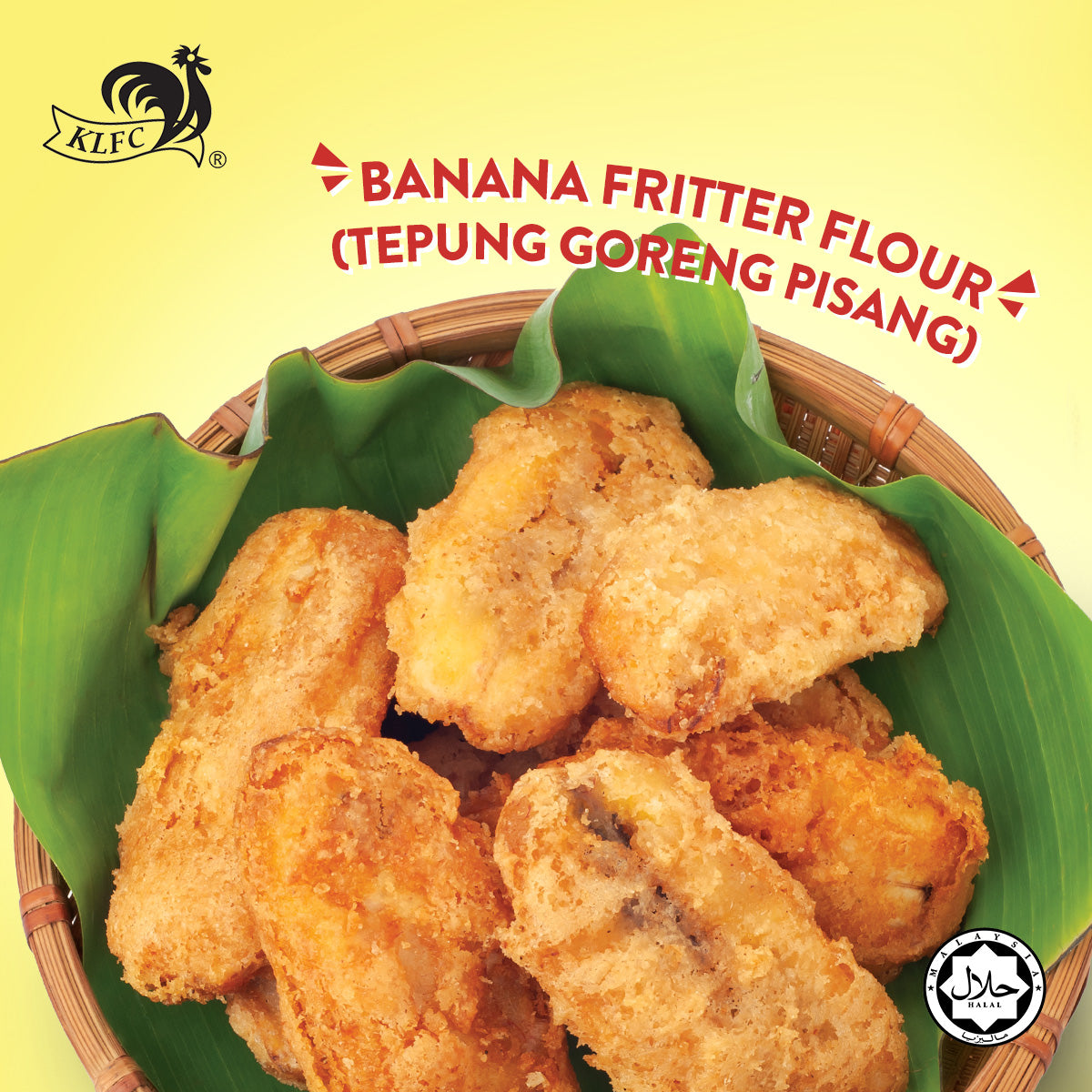 BANANA FRITTER FLOUR (TEPUNG GORENG PISANG) 200G – KLFC