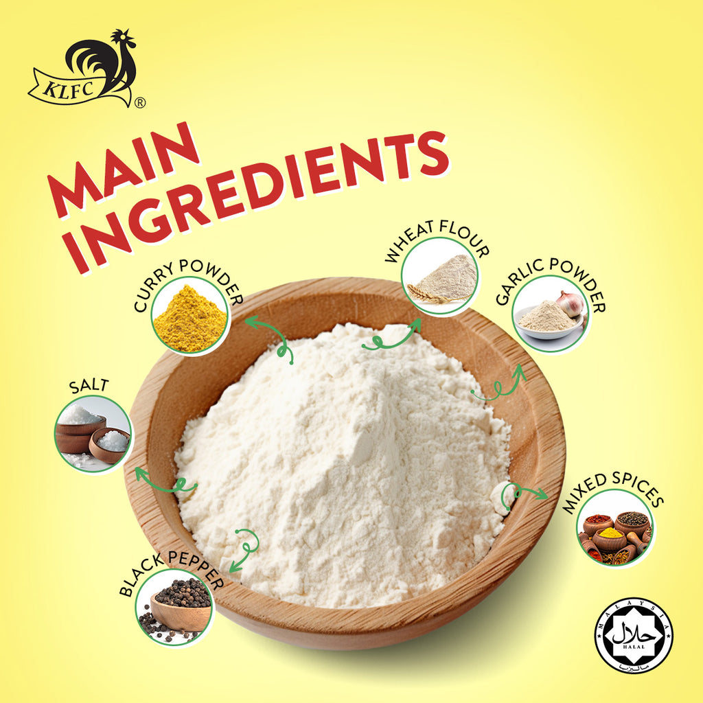 FRIED CHICKEN SEASONING FLOUR 1KG – KLFC